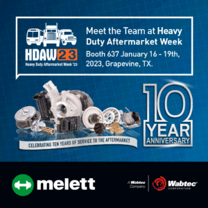 Melett brings turbocharger expertise to HDAW 2023 - Melett Ltd