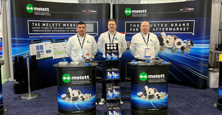 Melett showcases turbo expertise at AAPEX 2023 - Melett Ltd